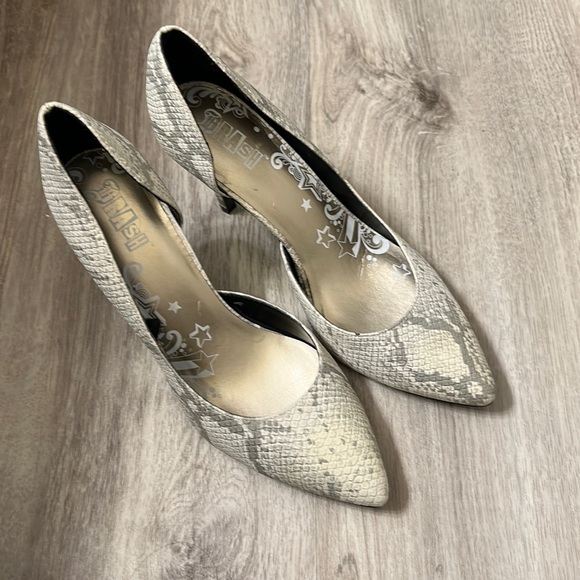 Brash | Shoes | Brash Snakeskin High Heels | Poshmark